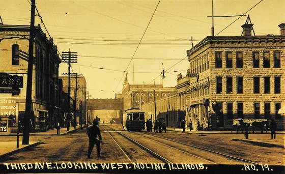 Moline, 3rd Ave., 1909 : r/QuadCities